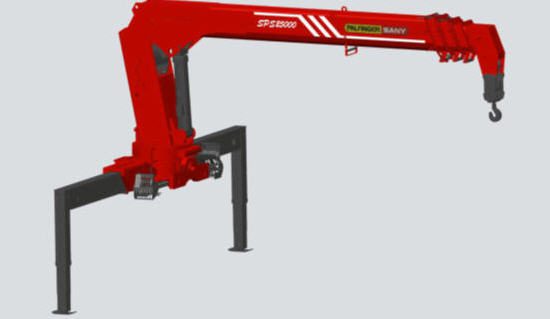 SANY PALFINGER SPS 25000 - Crane Indonesia | Jual Crane Palfinger
